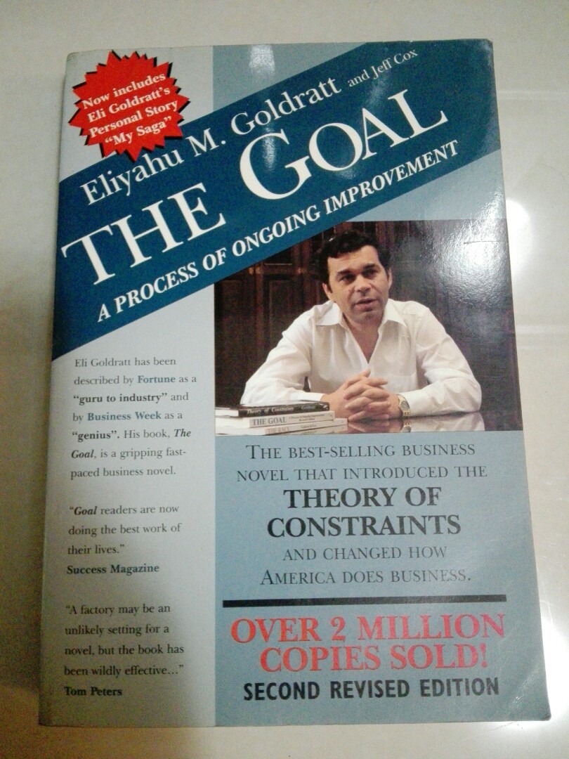 The Goal, Eliyahu M.Goldratt, Hobbies & Toys, Books & Magazines ...