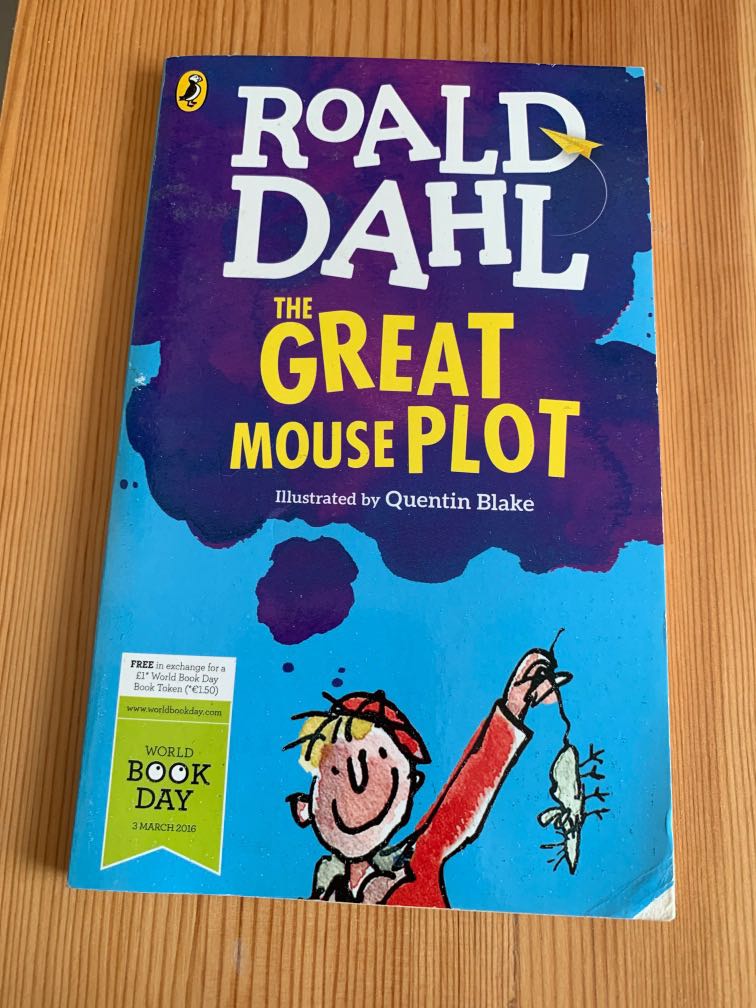 The great mouse plot (Roald Dahl), 興趣及遊戲, 書本 & 文具, 小說 & 故事書 - Carousell