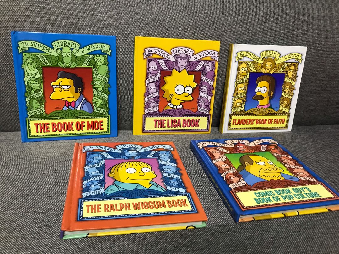 The Simpsons Library of Wisdom, Hobbies & Toys, Books & Magazines ...