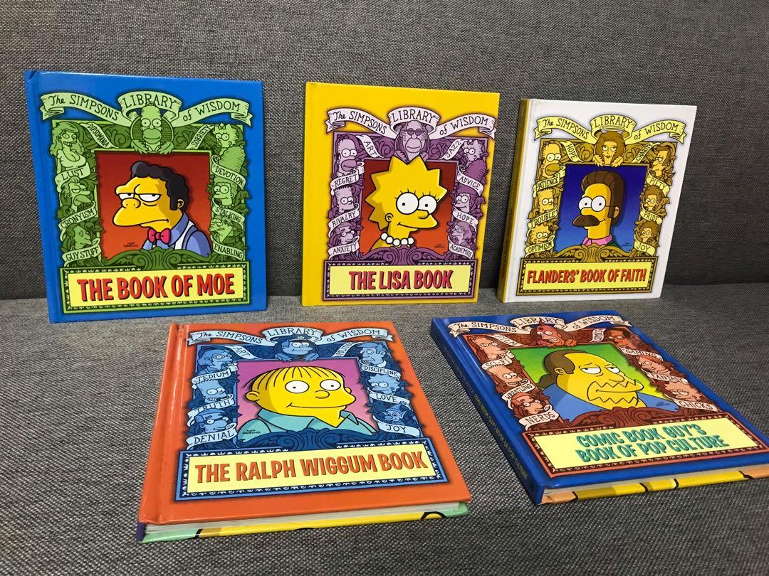 The Simpsons Library of Wisdom, Hobbies & Toys, Books & Magazines ...