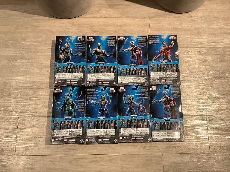 Thor Ragnarok Legends Series Build a Figure Set of 7 Builds a Mega Hulk ...