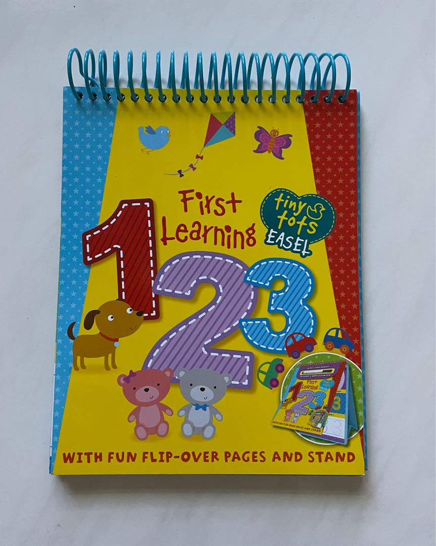 Tiny Tots First Learning 123 number, Hobbies & Toys, Books & Magazines ...