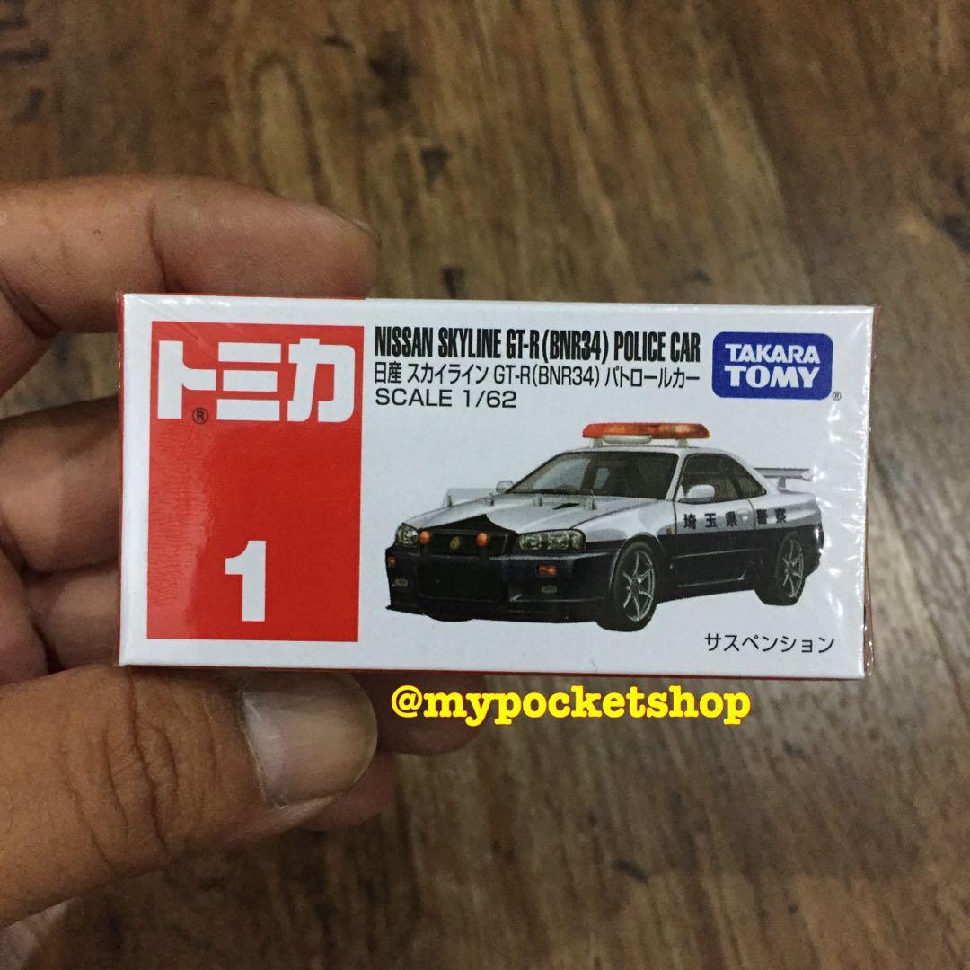 Tomica POLICE VEHICLE COLLECTION - Honda NSX-R - Suzuki Jimny - Toyota ...