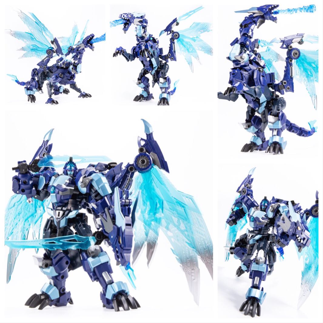 Transformers Jinbao Jin Bao - DF-08 DF08 8871B Freeze Devil Blue Dragon ...