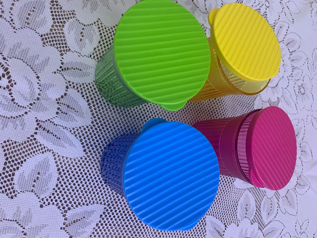 Tupperware small candy canisters, Furniture & Home Living, Kitchenware ...