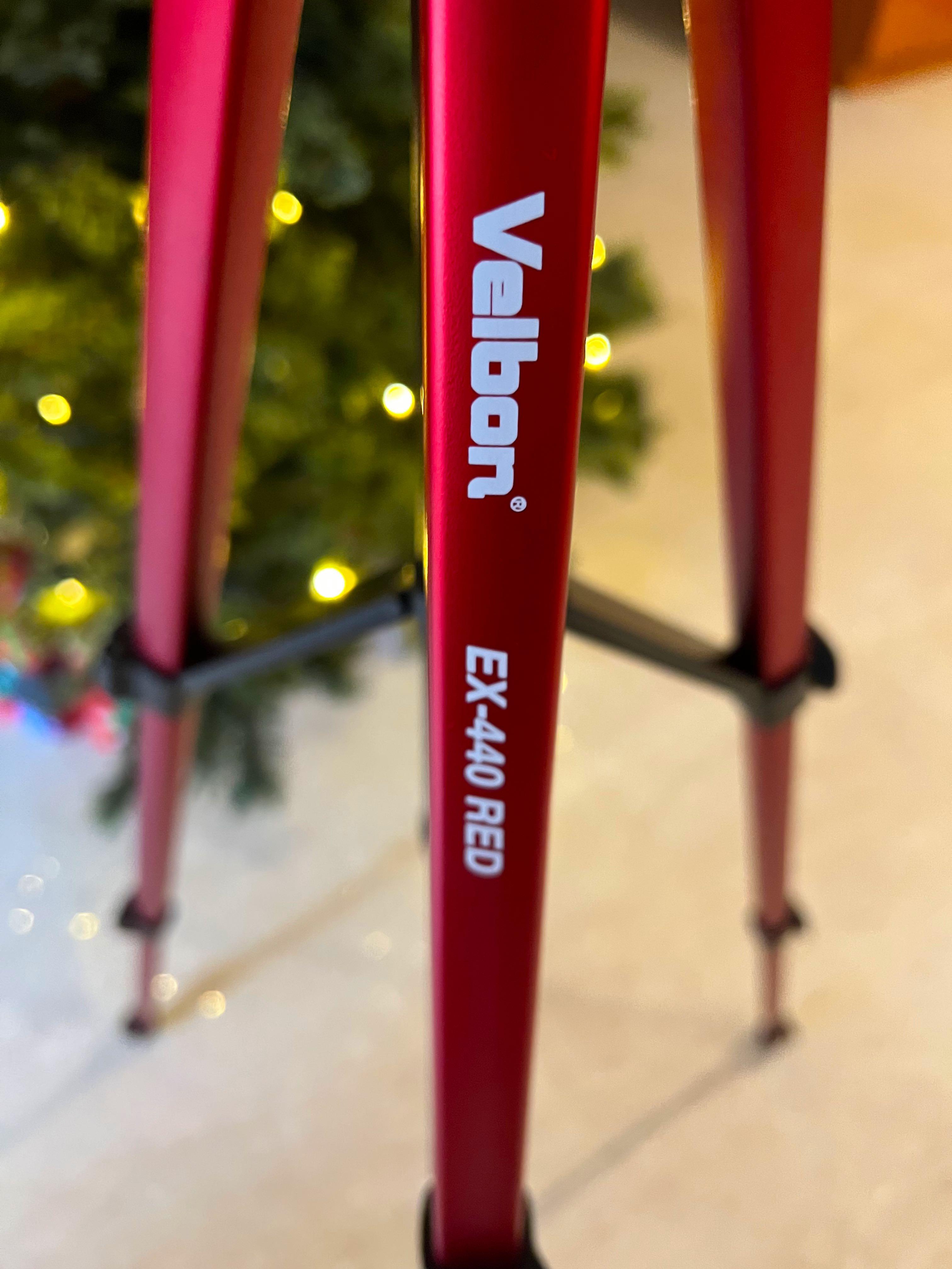 Velbon EX-440 Red Tripod, Photography, Photography Accessories, Tripods ...