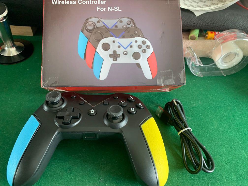 Wireless Controller For N-SL, Video Gaming, Gaming Accessories ...