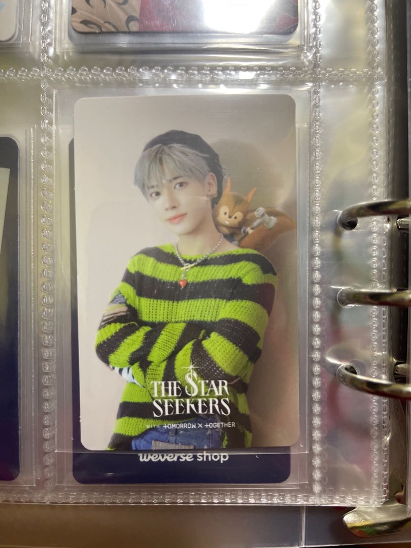 [wtt/wts] TXT FOE Taehyun standee and AR card to Yeonjun, Hobbies ...