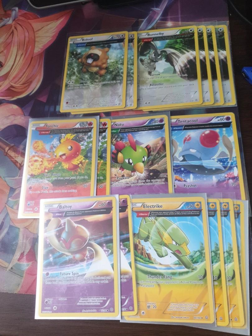 16x Pokemon Extended Art from Ancient Origin Primal Clash Roaring Skies ...