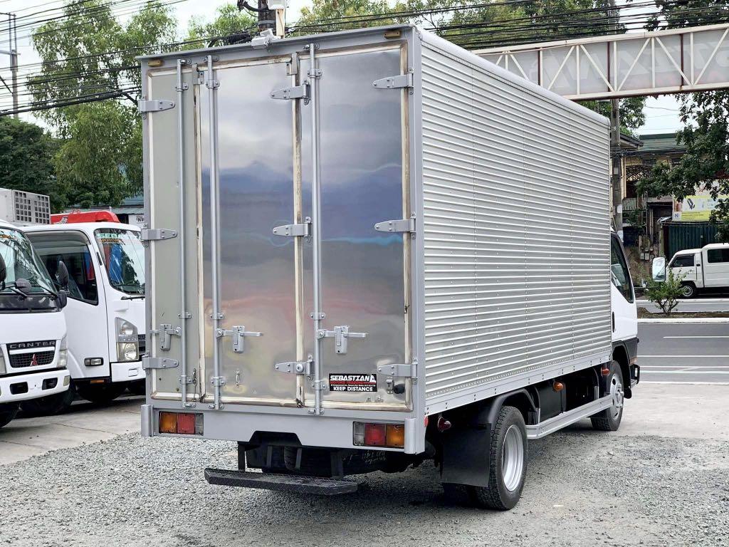 2021 Fuso Canter Aluminum Closed Van 14.5ft. with Side Door Molye ...