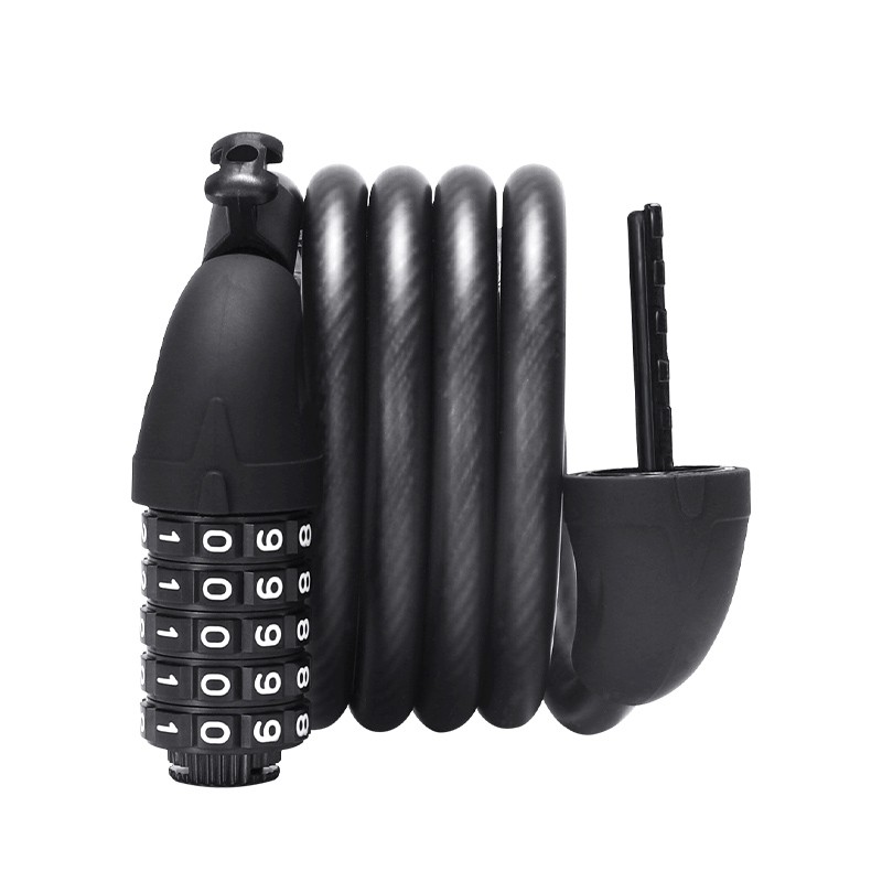 'FOREVER' 5 digits number lock, extra thick, 1.2m x 1.2cm steel cable ...