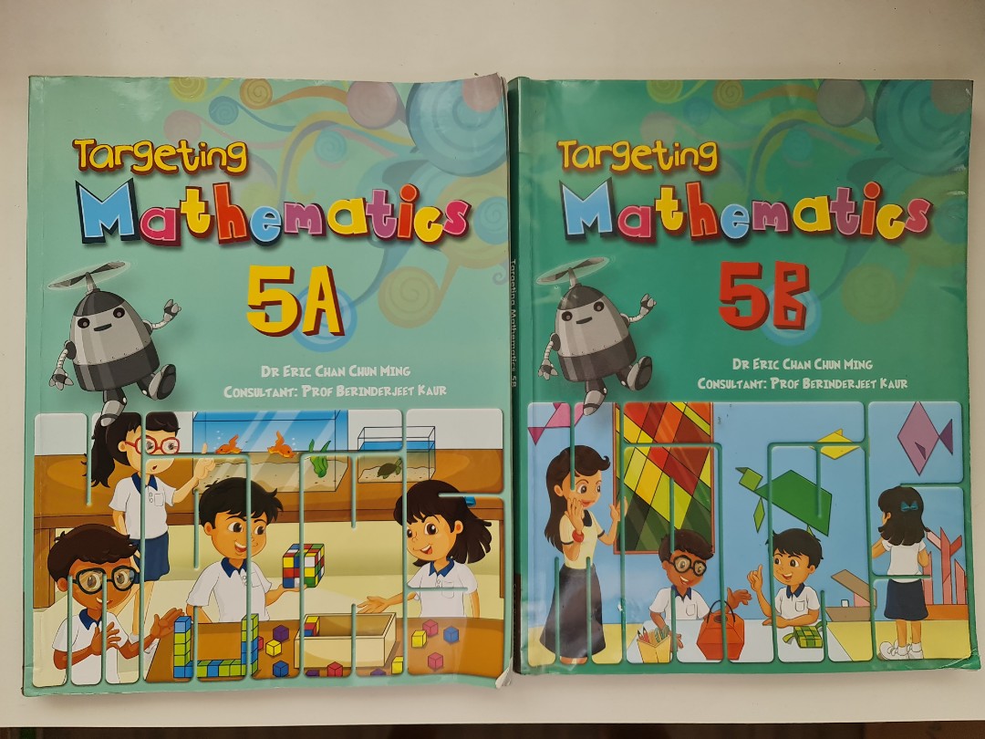 5A and 5B Targeting Mathematics, Hobbies & Toys, Books & Magazines ...