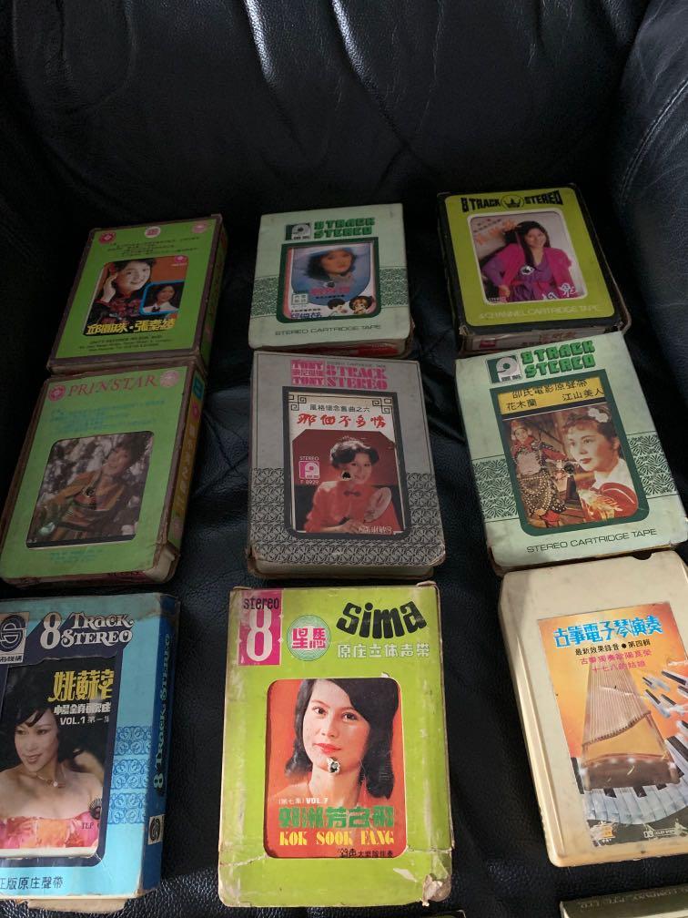 8 track cartridges, Hobbies & Toys, Memorabilia & Collectibles, Vintage ...