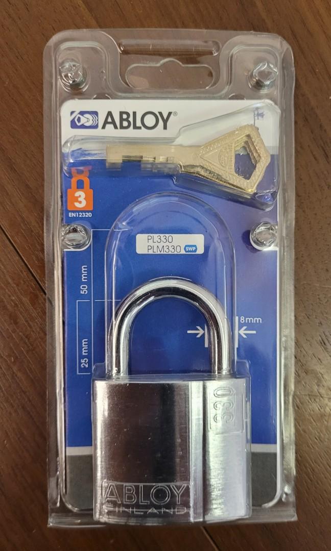 ABLOY Securty Lock PL330 Class 3, Furniture & Home Living, Security ...
