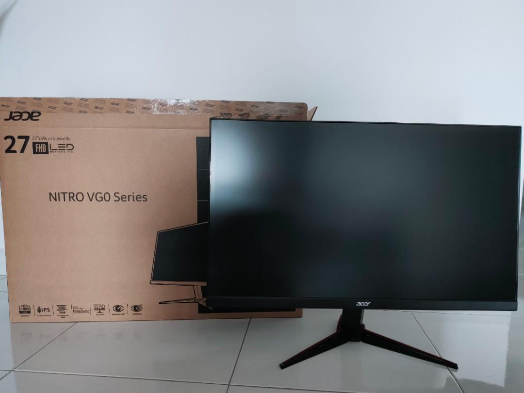 Acer 27" NITRO VGO Gaming Monitor, Computers & Tech, Desktops on Carousell