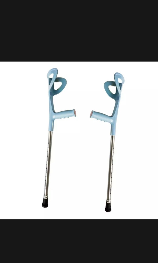Adjustable forearm walking stick, Health & Nutrition, Medical Supplies ...
