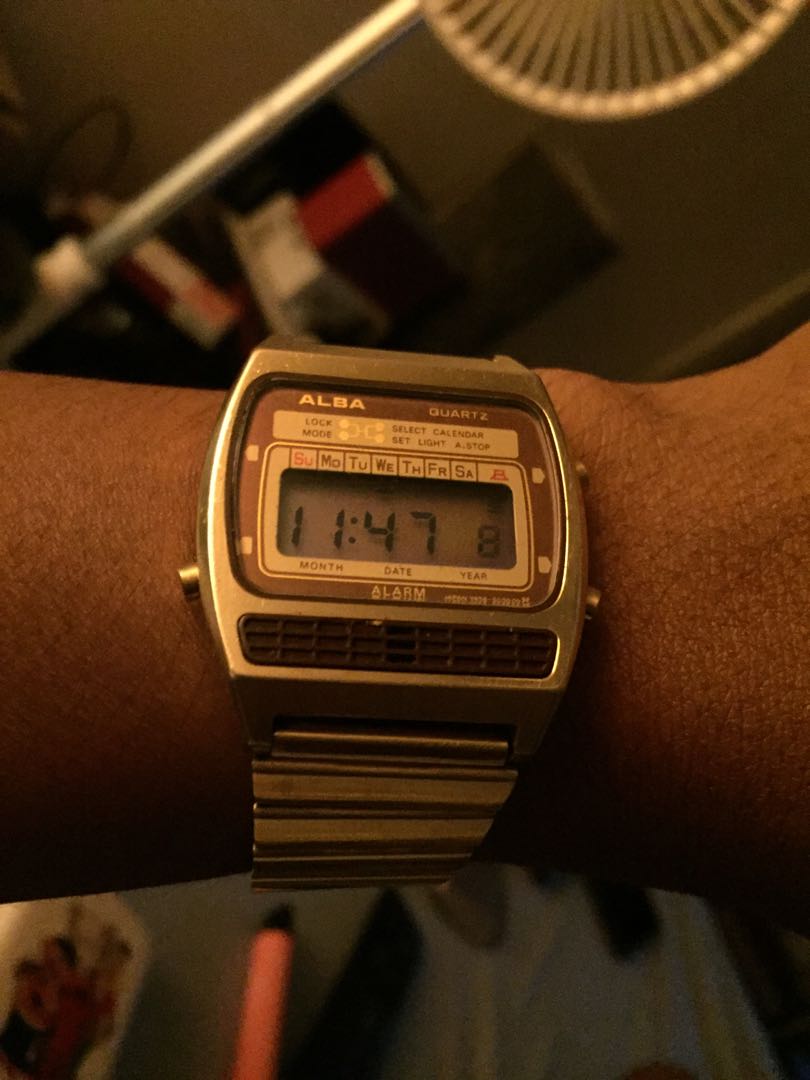 Alba digital, Men's Fashion, Watches & Accessories, Watches on Carousell