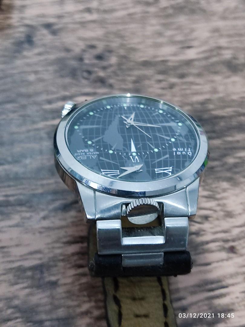 Alba Rare dual time, Men's Fashion, Watches & Accessories, Watches on ...