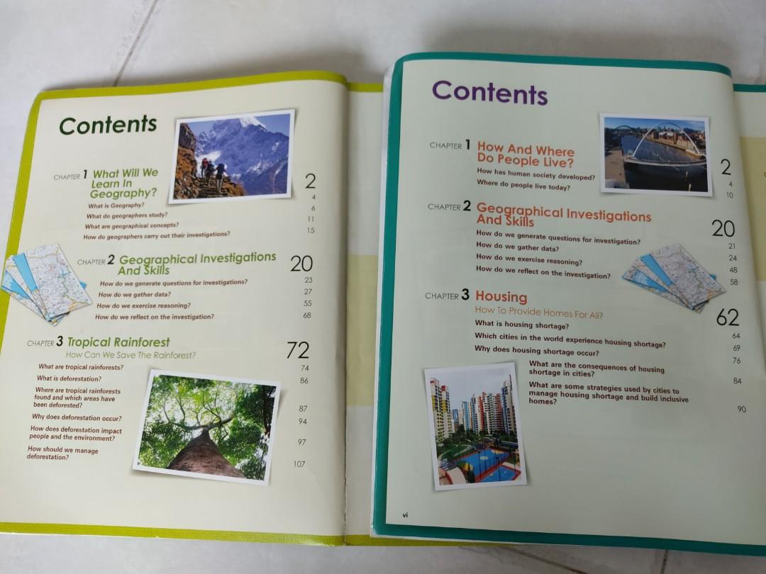 All About Geography texbook, Hobbies & Toys, Books & Magazines ...