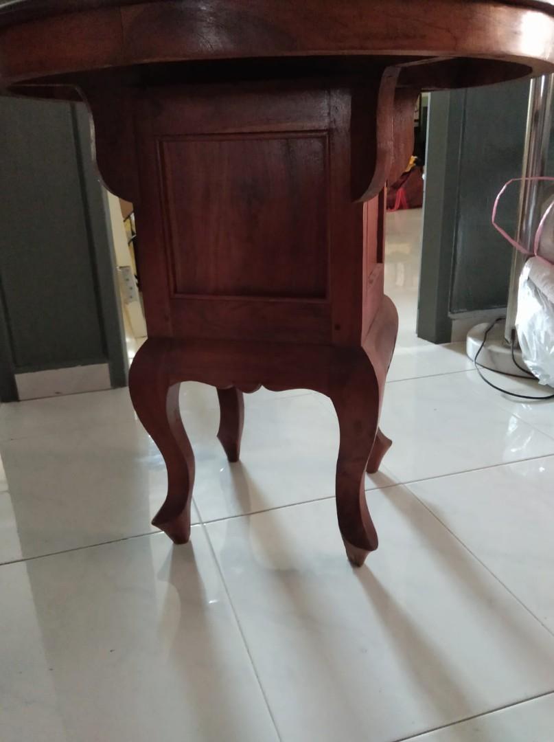 Balinese teak table, Furniture & Home Living, Furniture, Tables & Sets ...