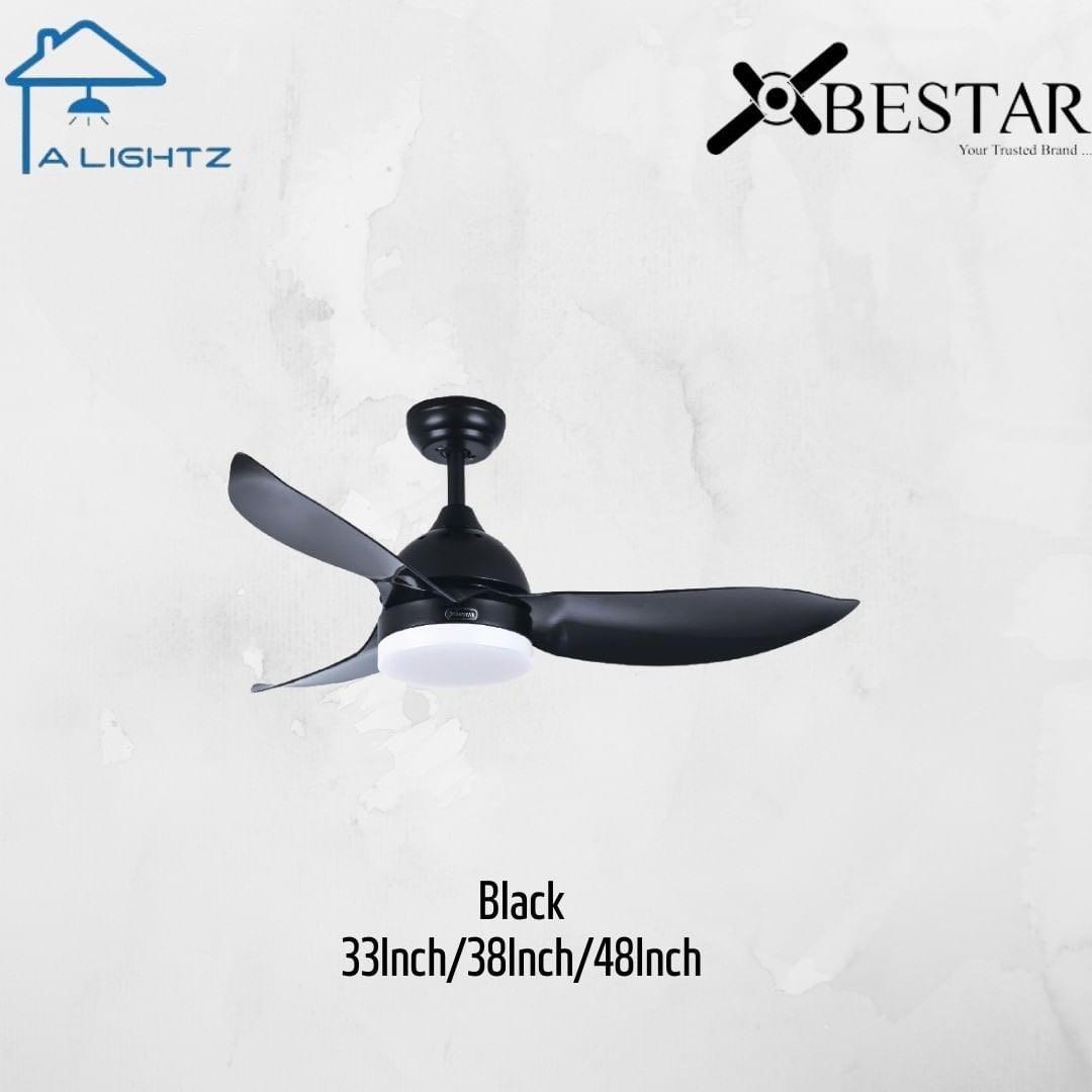 [Installation] BESTAR Ceiling Fan Raptor 48inch/38inch/33inch with LED ...