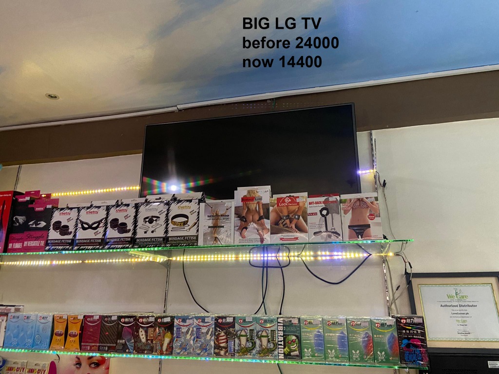 BIG LG TV, Furniture & Home Living, Furniture, TV Consoles on Carousell