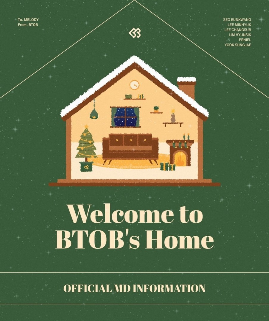BTOB - MELODY 4TH FAN MEETING 'Welcome to BTOB’s Home' OFFICIAL MD, Hobbies & Toys, Memorabilia ...