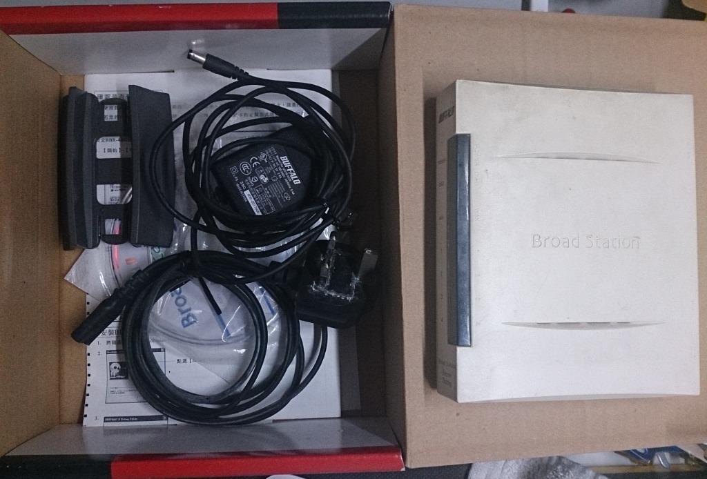 Buffalo BBR-4HG Mbps 有線 舊式 路由器 ROUTER 冇WIFI 只限大角咀交收, 電腦＆科技, 電腦周邊及配件 ...