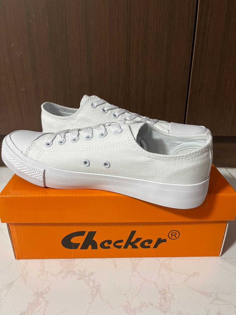 checker school shoes, Women's Fashion, Footwear, Sneakers on Carousell