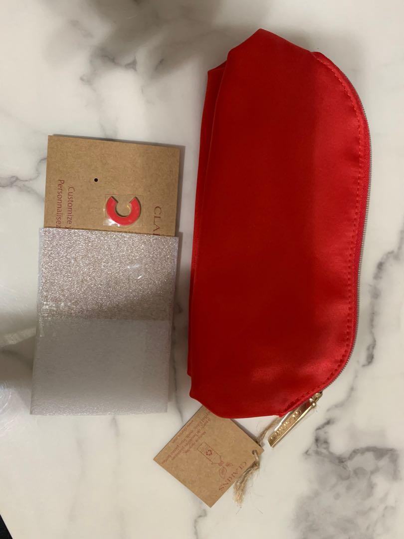 Clarins GWP 2020 Pouch, Women's Fashion, Bags & Wallets, Purses ...