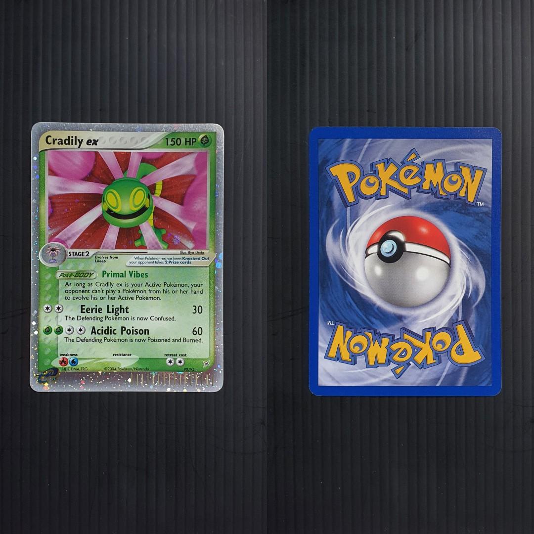 Cradily ex 90/95 - Team Magma & Team Aqua, Hobbies & Toys, Toys & Games ...