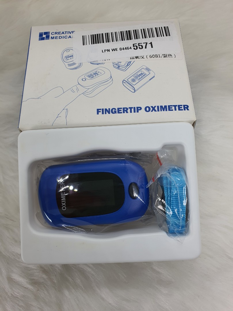 Creative Medical Fingertip Oximeter PC-60B1, Health & Nutrition, Health ...
