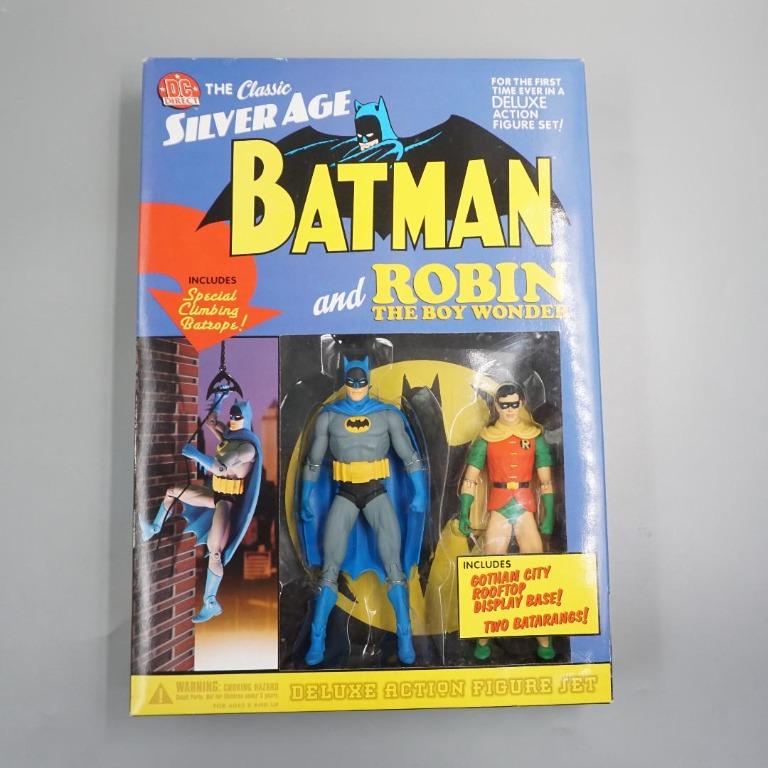 DC Direct Batman and Robin The Classic Silver Age Deluxe Action Figure ...