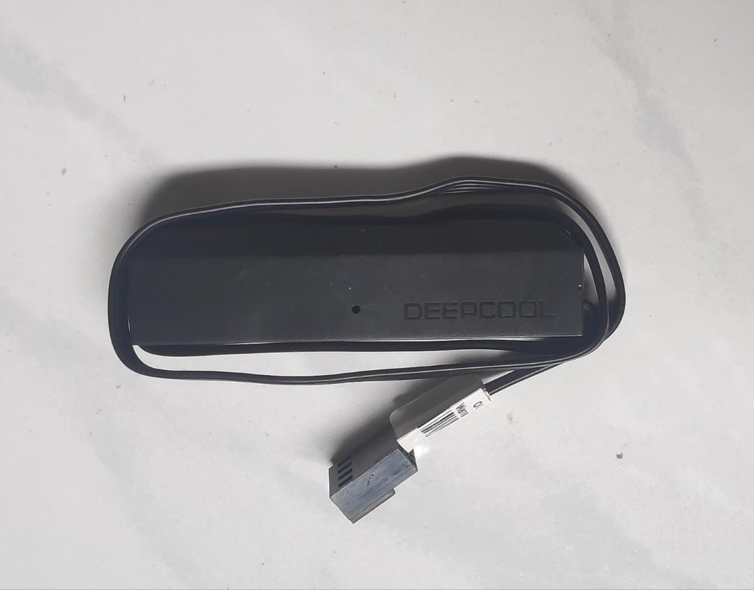 DeepCool 4-Pin Fan Hub/Fan Splitter (PWM-powered with 4 ports ...