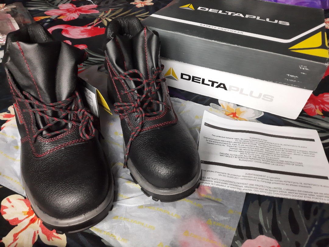 Delta Plus Safety Footwear Construction Shoes, Men's Fashion, Footwear ...
