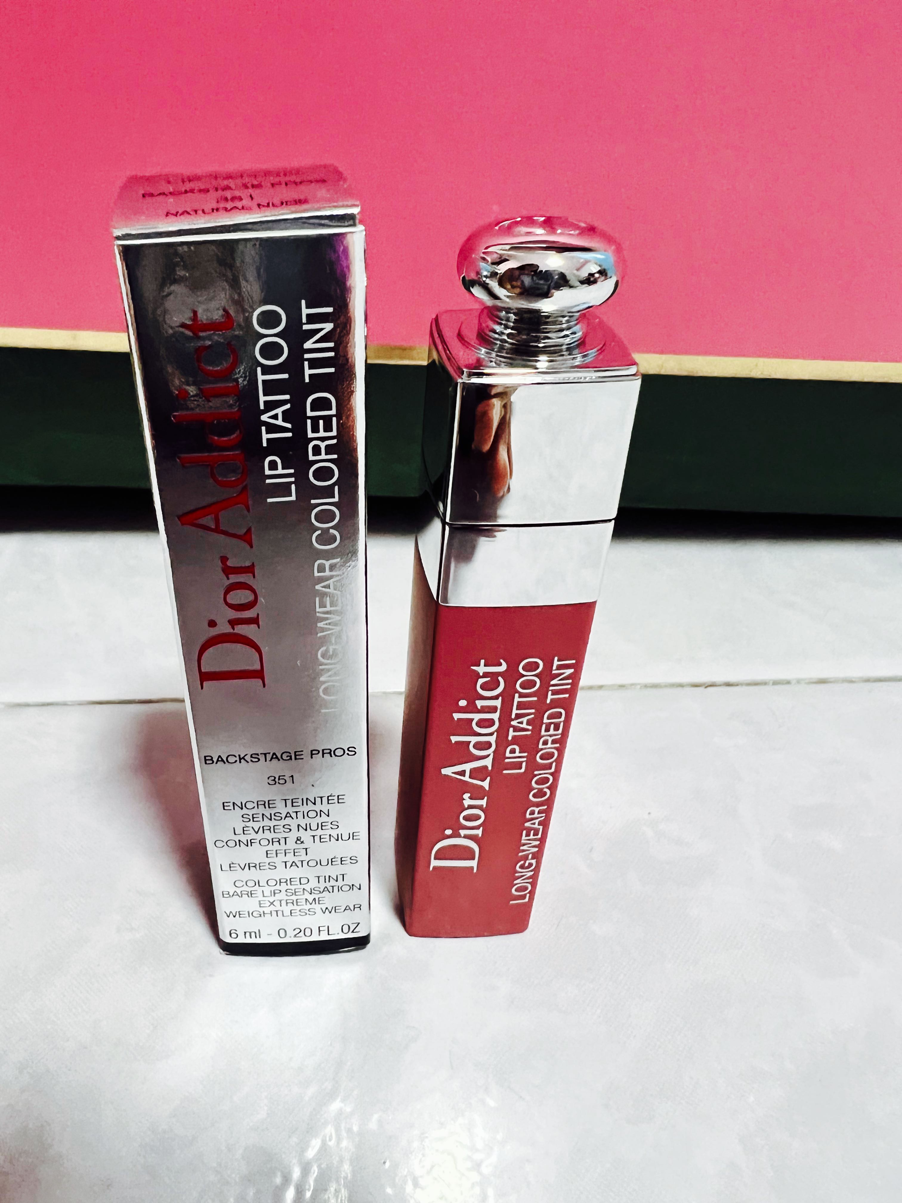 Dior Addict Lip Tattoo 351 Natural Nude, Beauty & Personal Care, Face, Makeup on Carousell