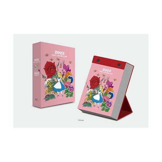 Disney Alice in Wonderland Desk Calendar 愛麗絲夢遊仙境 座枱日曆, 預購 - Carousell