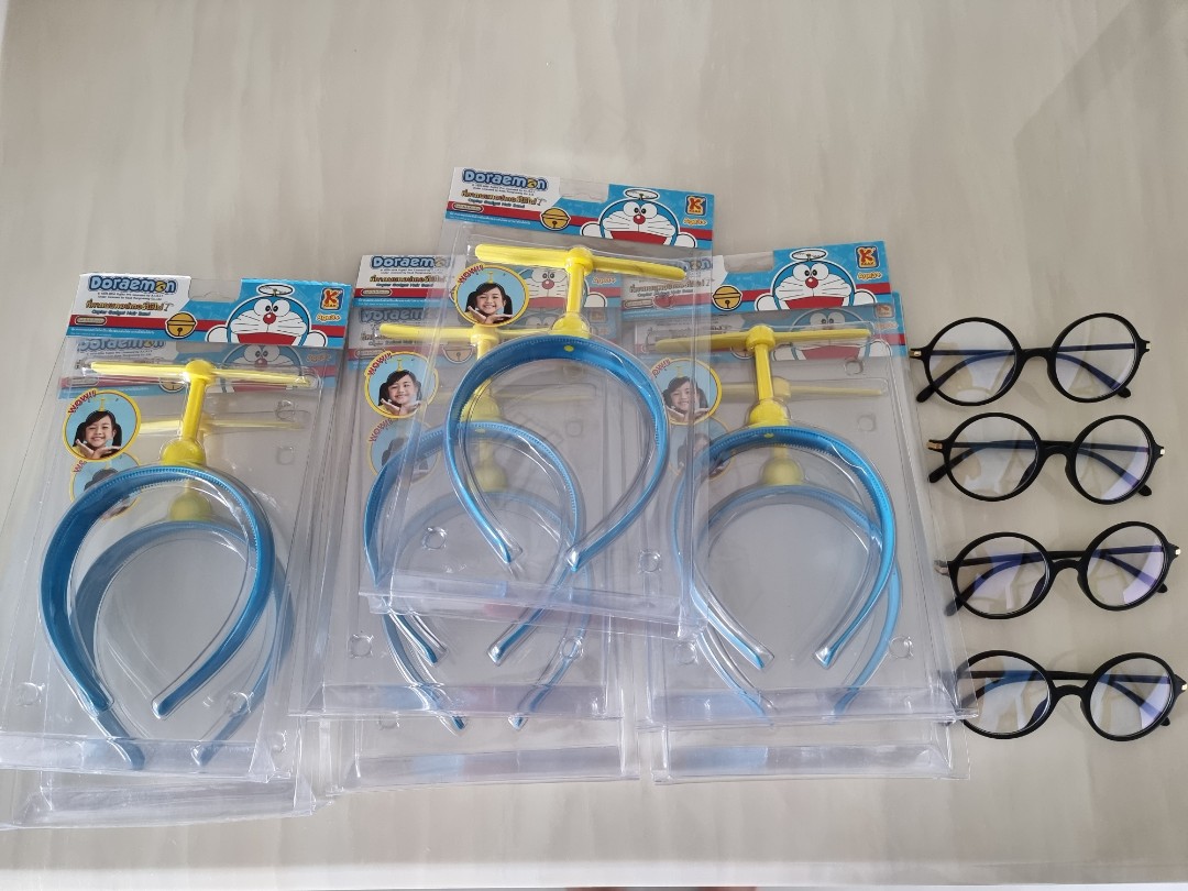 Doraemon propellers and no-degree spectacles, Hobbies & Toys, Toys ...