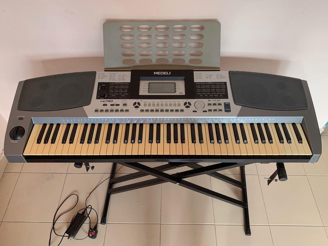 Electronic Keyboard (MEDELI MC780), Hobbies & Toys, Music & Media ...