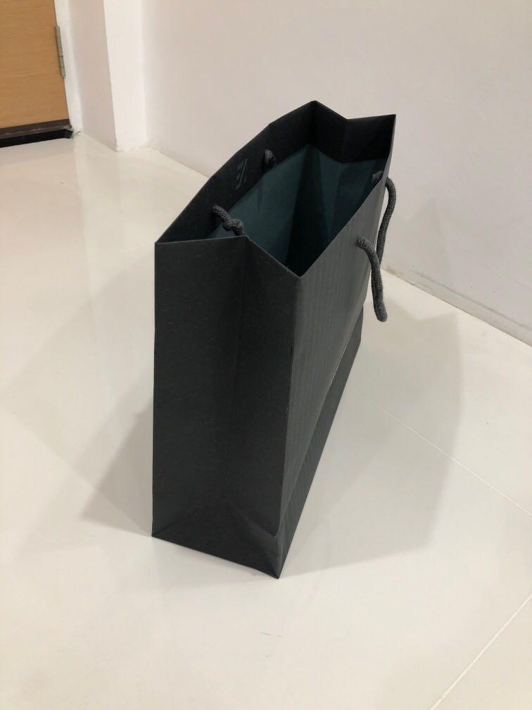 Ermenegildo Zegna (paper bag), Luxury, Bags & Wallets on Carousell