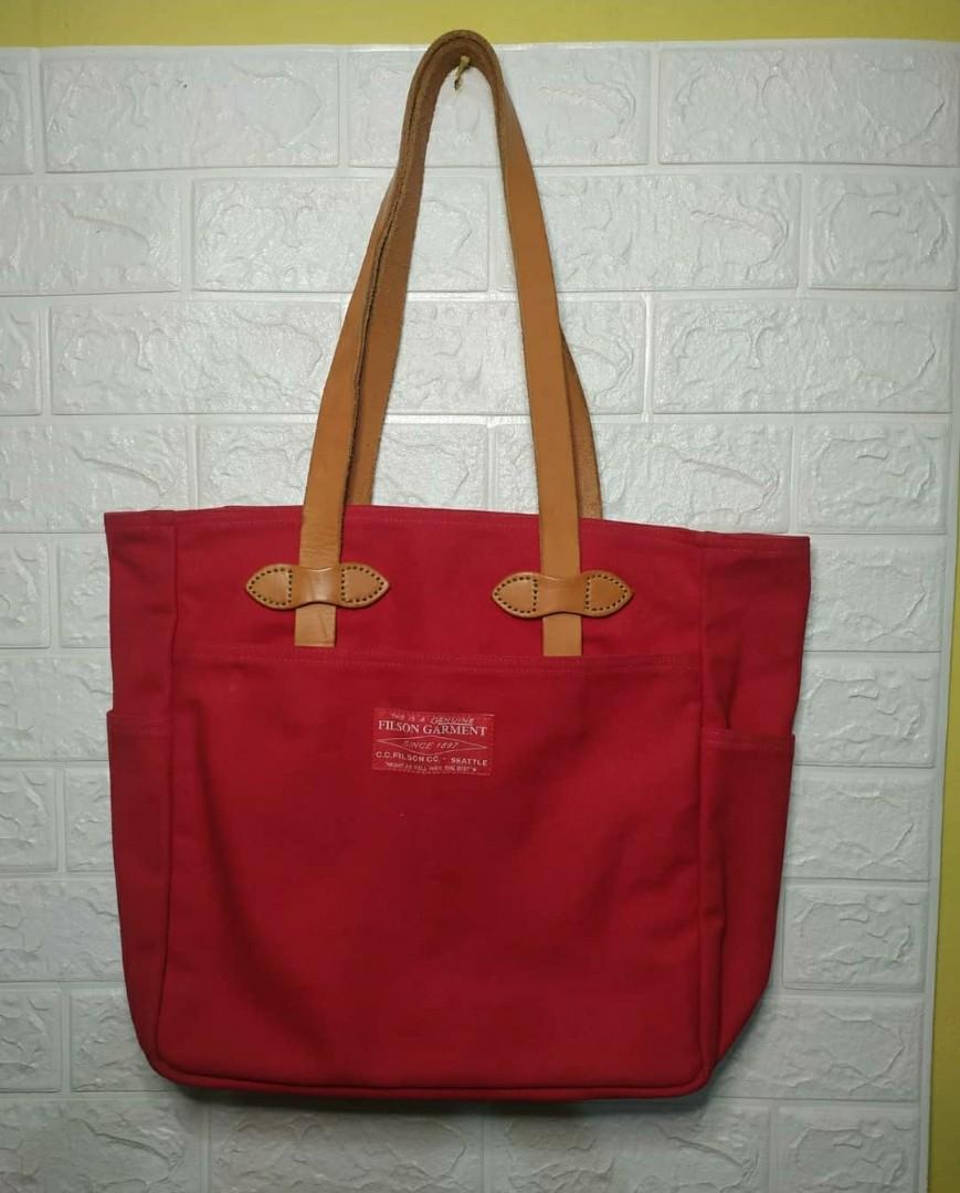 Filson x Nanamica Redlabel, Men's Fashion, Bags, Sling Bags on Carousell