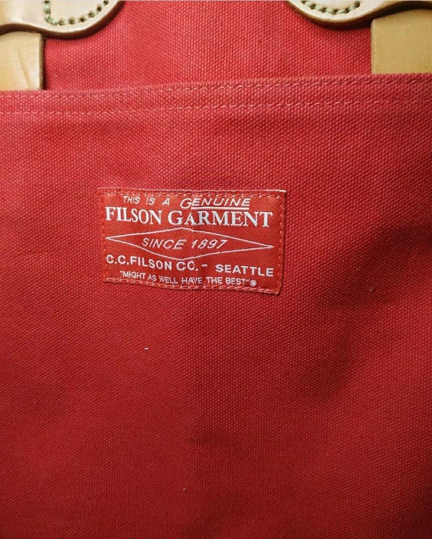 Filson x Nanamica Redlabel, Men's Fashion, Bags, Sling Bags on Carousell