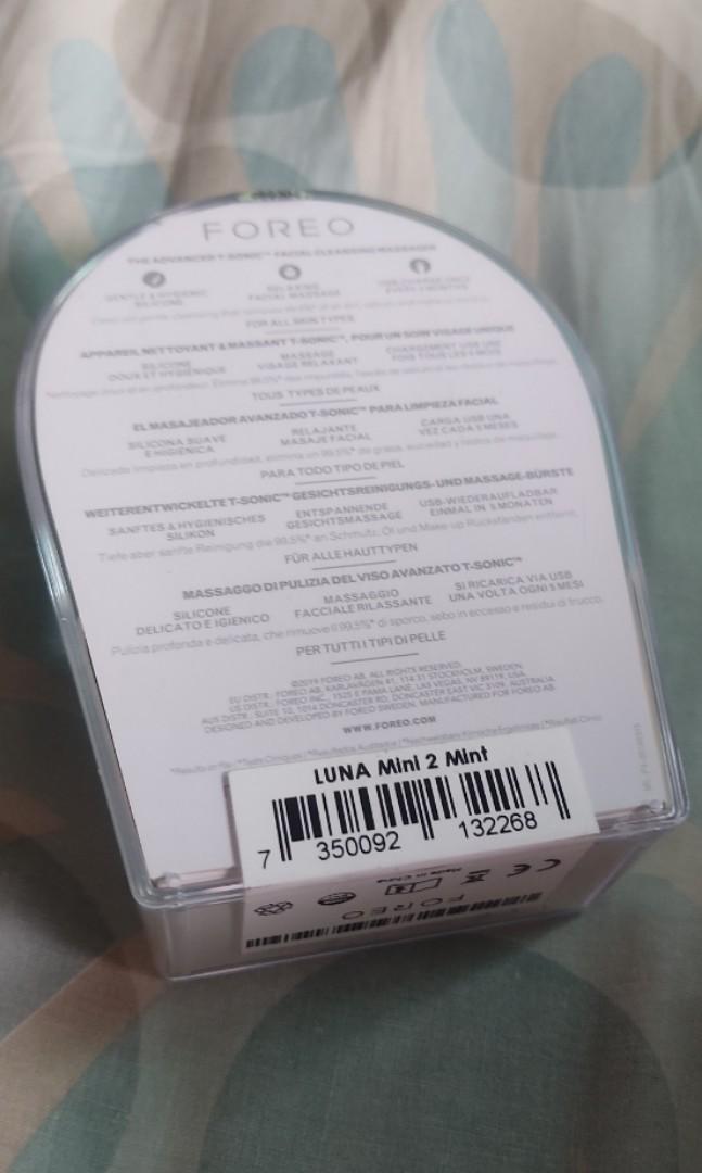 Foreo LUNA mini 2 - Mint, Health & Nutrition, Massage Devices on Carousell