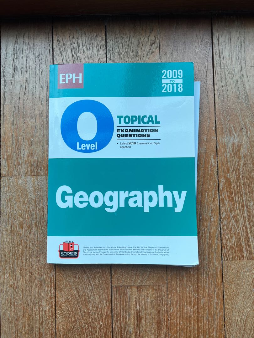 Geography olevel tys topical 2009-2018, Hobbies & Toys, Books ...