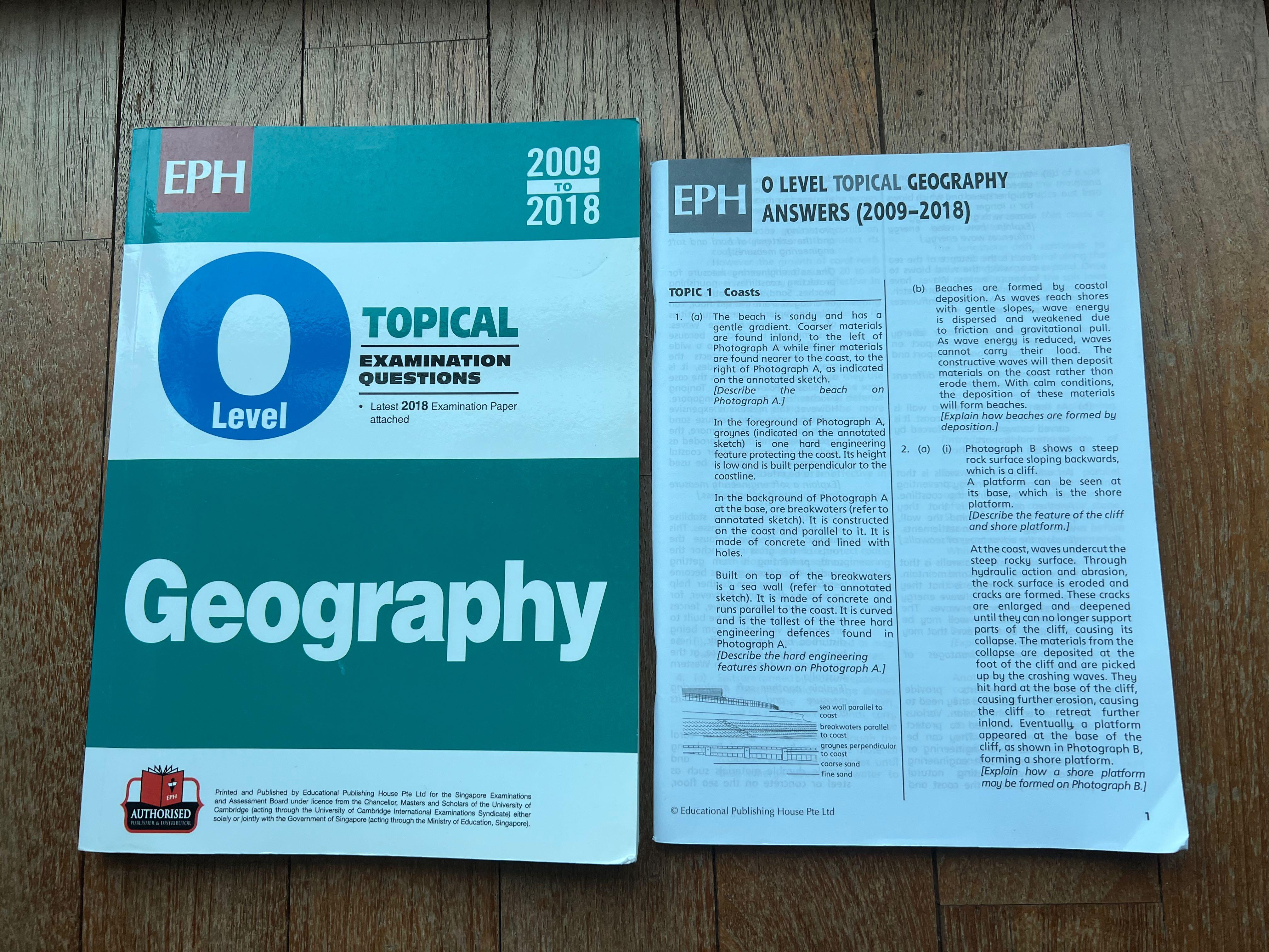 Geography olevel tys topical 2009-2018, Hobbies & Toys, Books ...