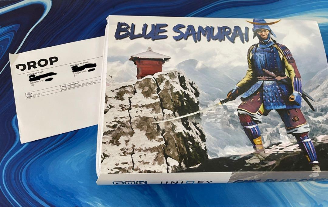 GMK Blue Samurai (Base) Authentic from DROP, Computers & Tech, Parts ...