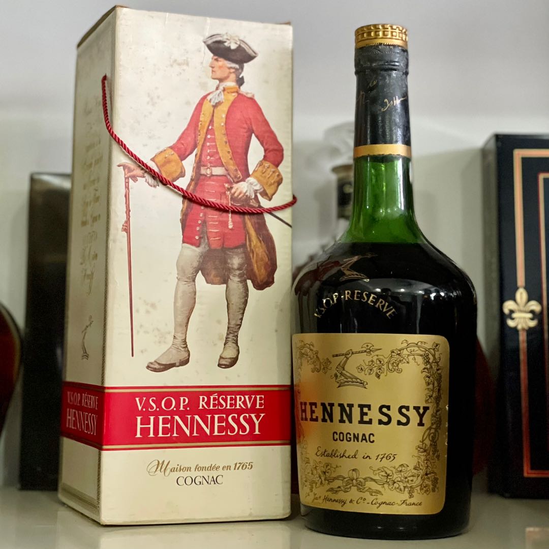 Hennessy VSOP Special Reserve Green Bottle Vintage 1980s Cognac w box ...