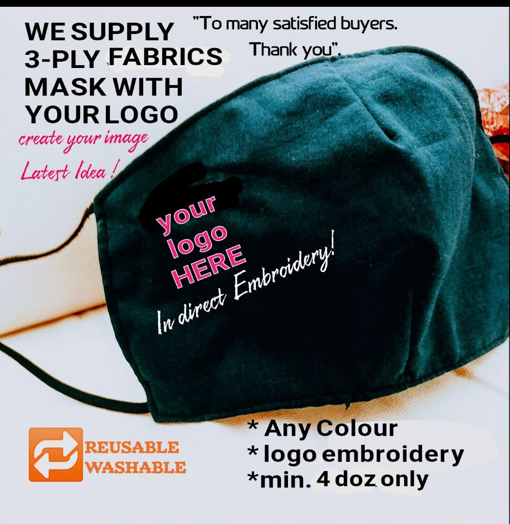 🎈HOT-SELLING Recommended 3-ply Reusable/Washable Custom face mask ...