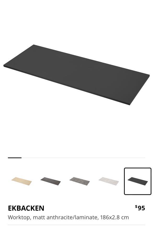 IKEA Ekbacken Tabletop, Furniture & Home Living, Furniture, Tables ...
