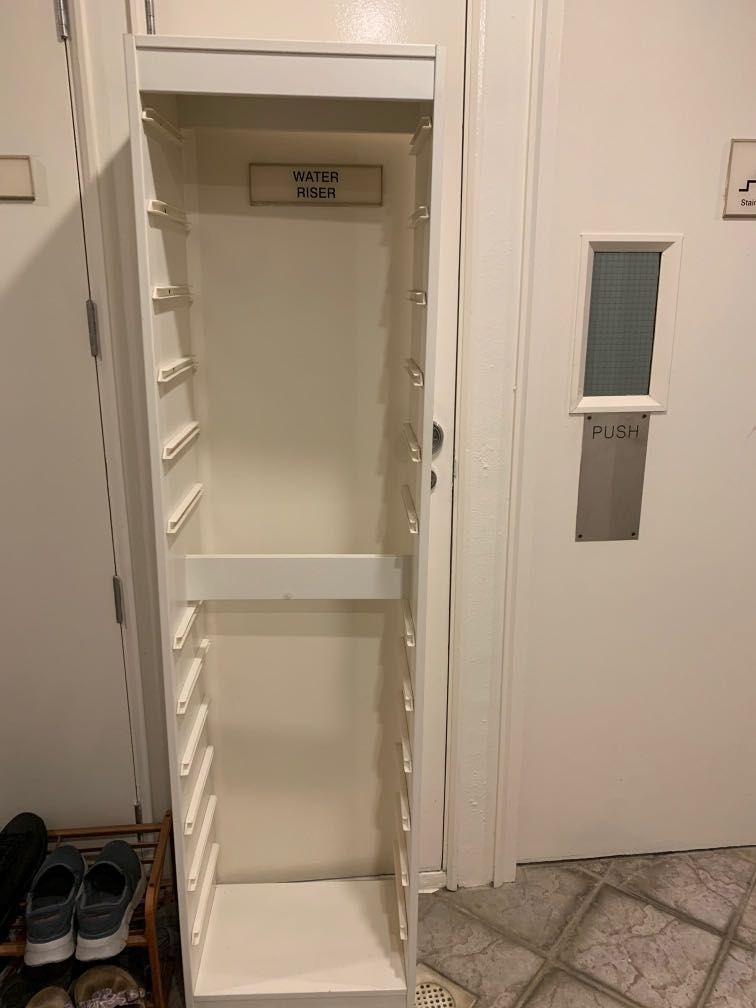 IKEA shelving unit for IKEA trays, Furniture & Home Living, Furniture ...